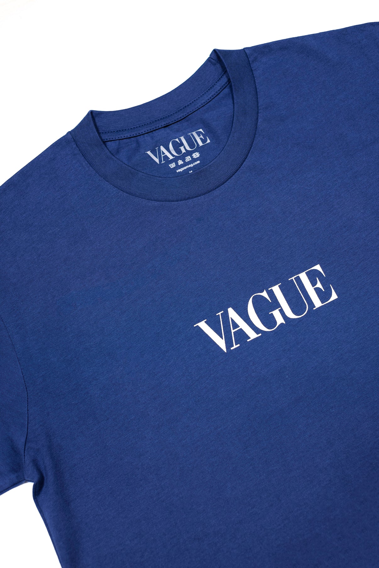 Vague - V@GUE - Cobalt T-Shirt – Vague Mag Shop
